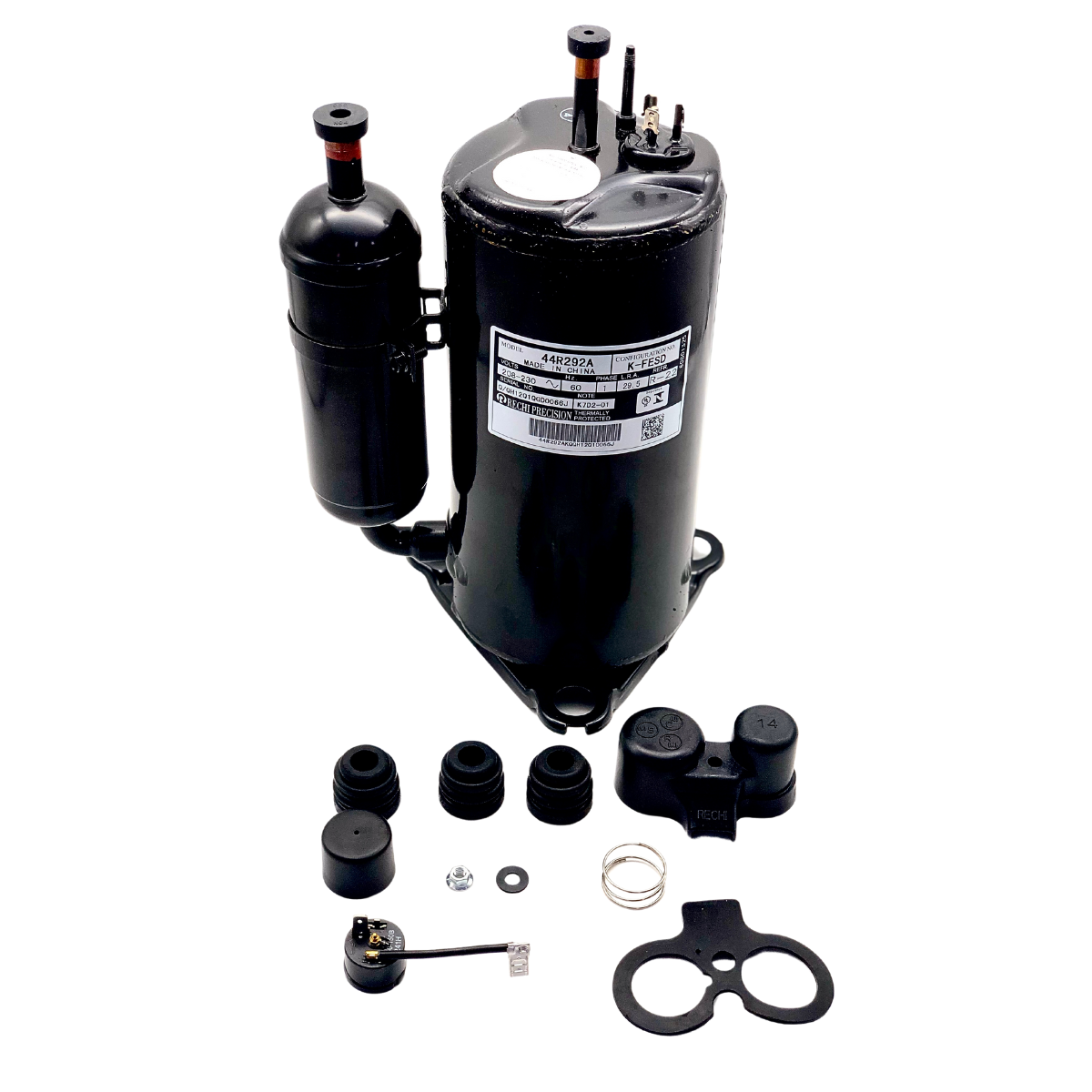 Compressor Rotativo 12.000 Btus Gás R22 Ar Condicionado 220V - Karisfrio