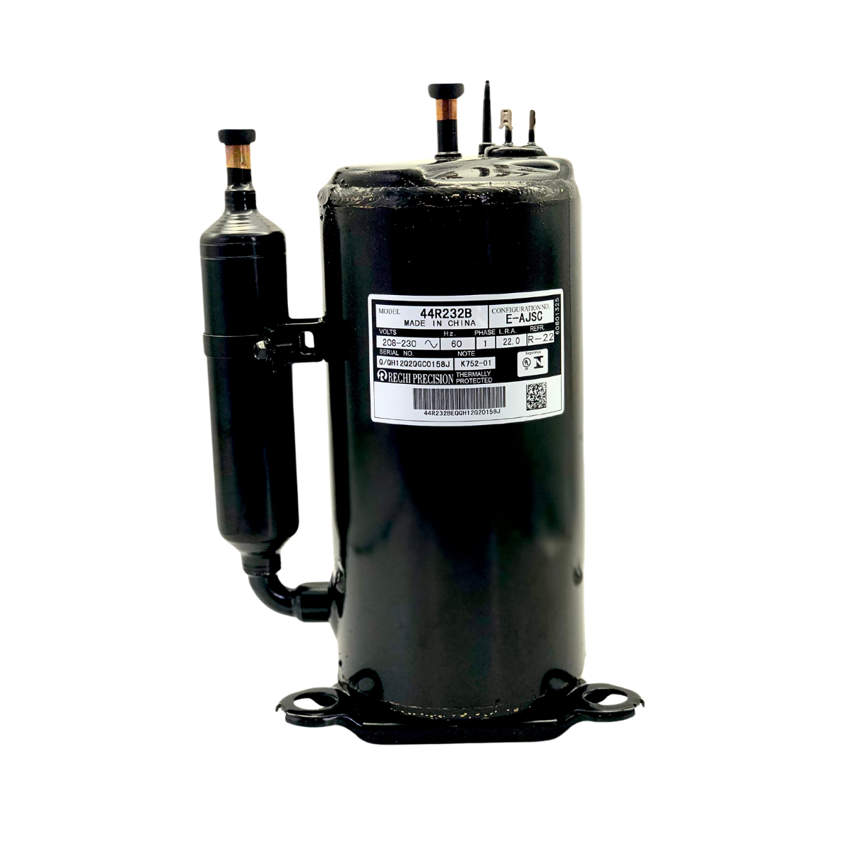 Compressor Rotativo 9.000 Btus Gás R22 Ar Condicionado 220V - Karisfrio