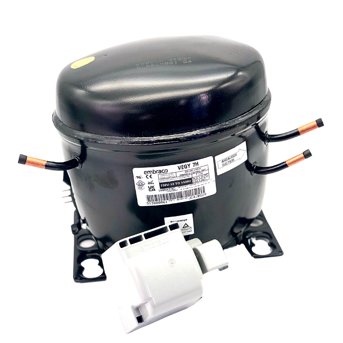Compressor Inverter Embraco Vegy7h Side By Side Electrolux - Karisfrio
