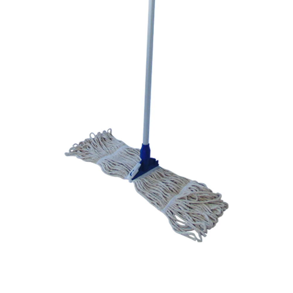 Esfregão MOP Úmido Cru – Cabo de Alumínio e Alta Absorção - SindicoShop ...