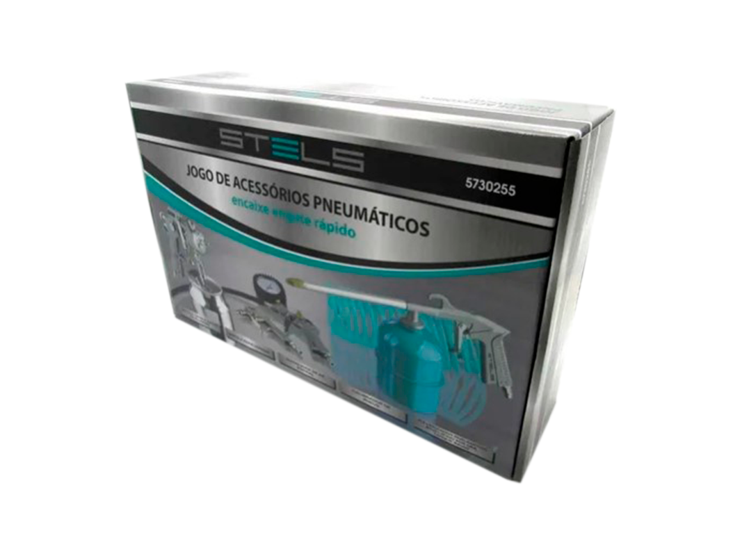 Acessórios Stels para Compressor – Pistola de Pintura e Calibrador - SindicoShop - Produtos para ...