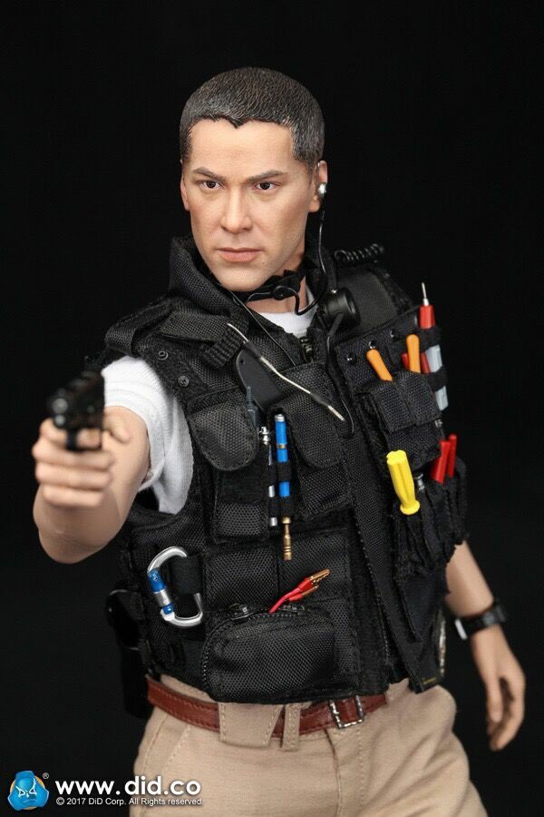 Jack Traven Velocidade Maxima 1/6 Did Corp LAPD SWAT '90S - PLANET ...