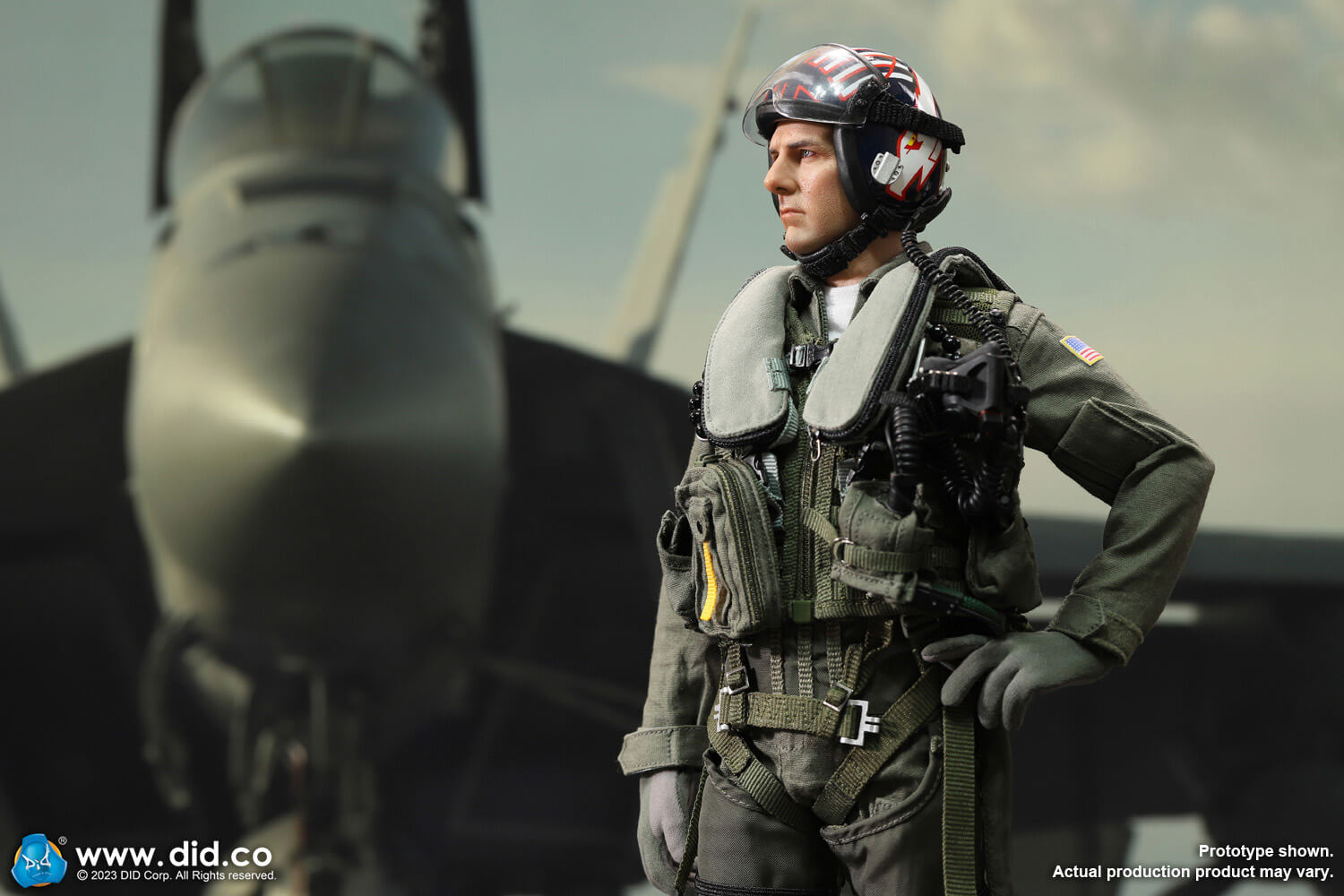 Did 1/6 Top Gun: Maverick Piloto – Captain Mitchell - Tom Cruise ...