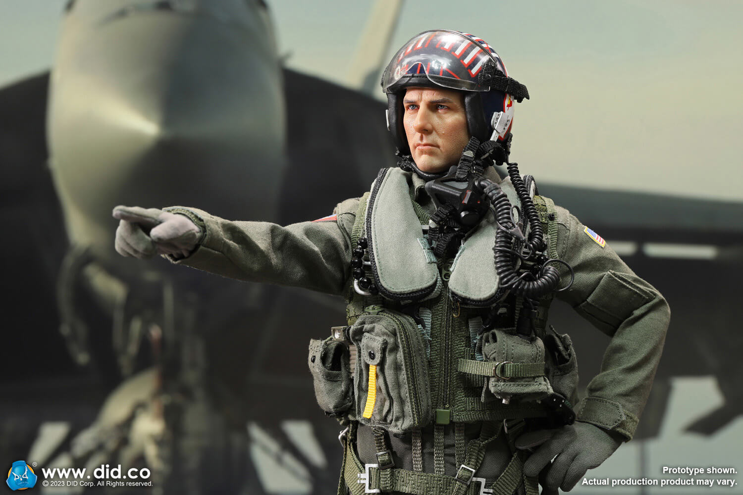Did 1/6 Top Gun: Maverick Piloto – Captain Mitchell - Tom Cruise ...