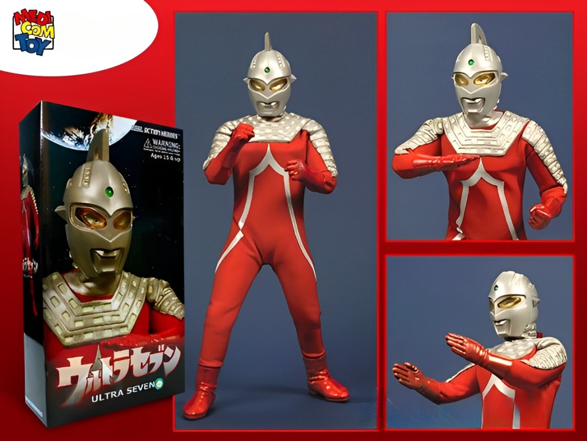 Boneco Ultraman Medicom Toy Real Heroes Ultra Seven 1/6Escala - G ...
