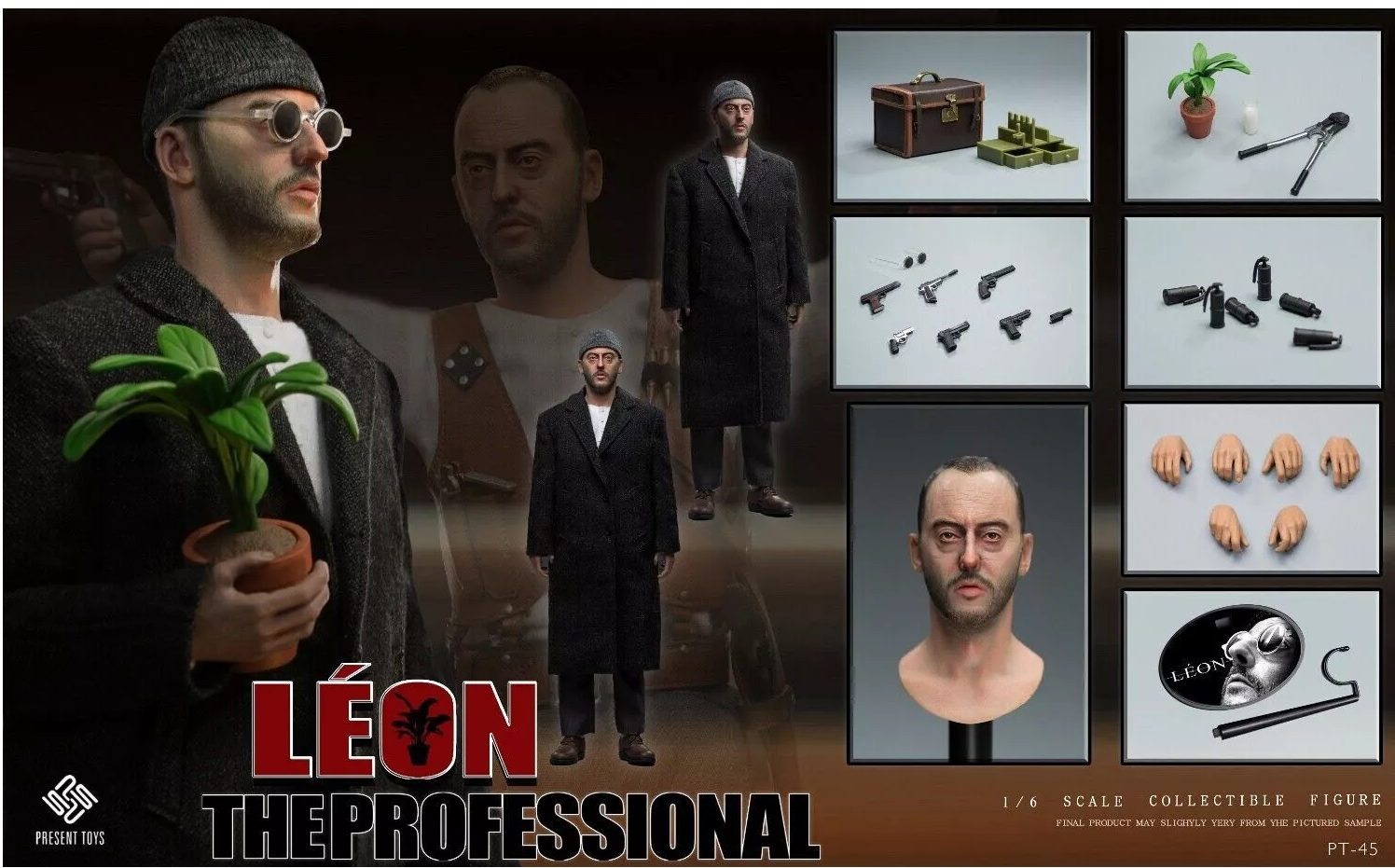 Boneco O Profissional Leon Escala 1/6 Present Toys - Geek - PLANET ...