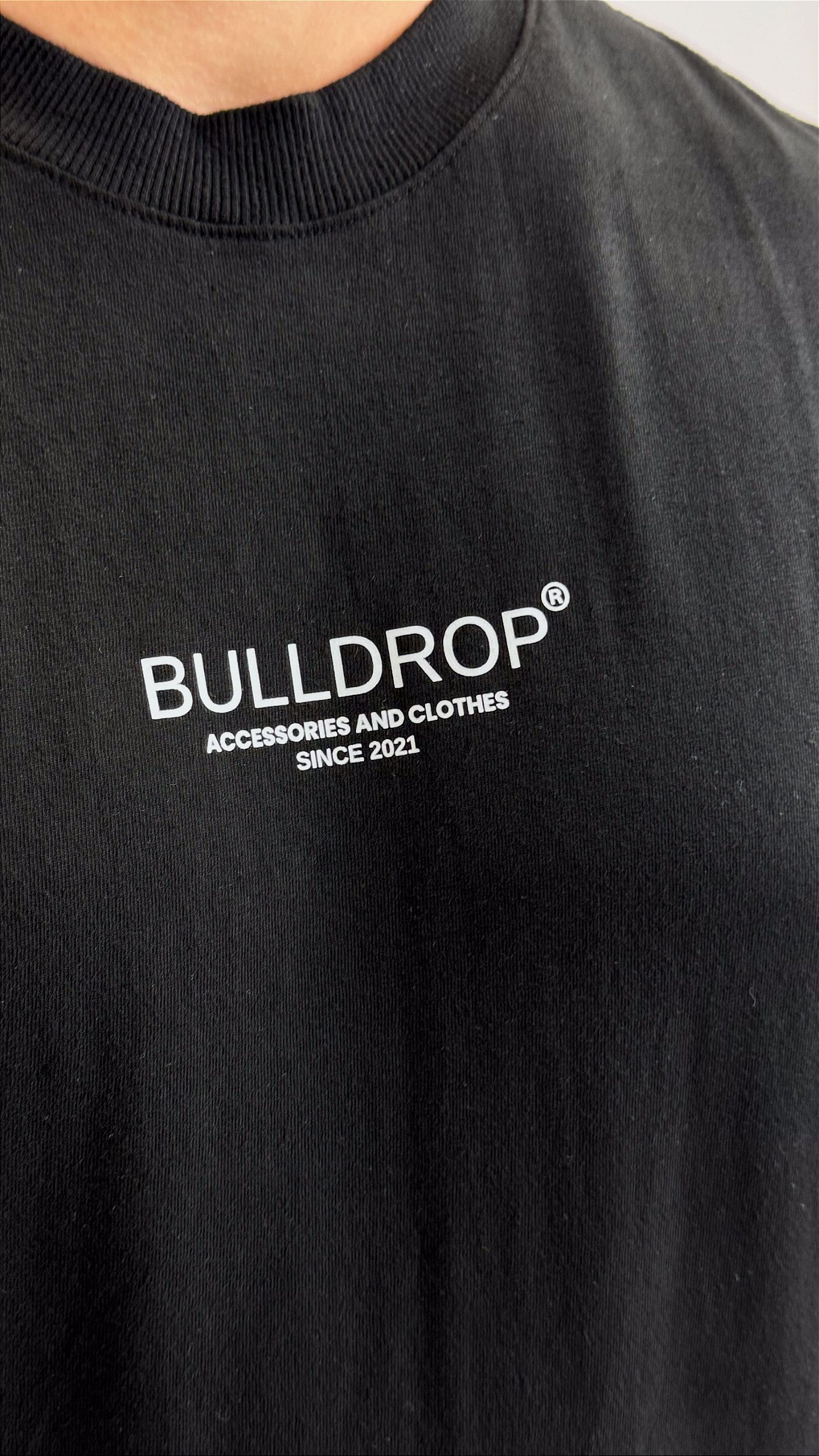 Camiseta Oversized Bulldrop Black - Bulldrop | ACESSÓRIOS DE CROSSFIT