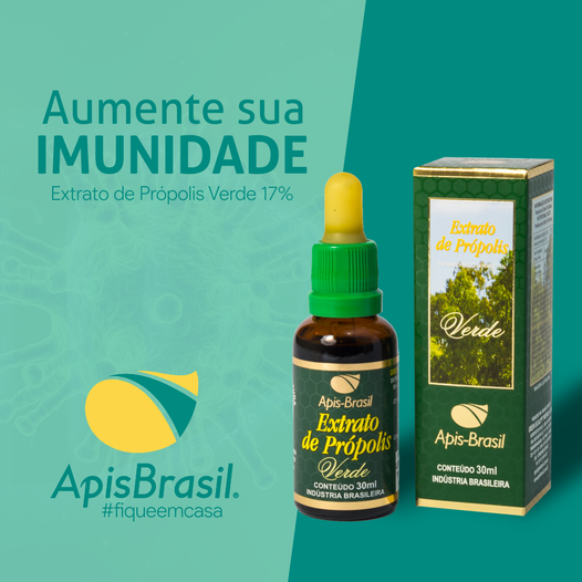 Extrato De Própolis Verde 17% 30ml Apis Brasil - Delhi Especiarias - Os ...