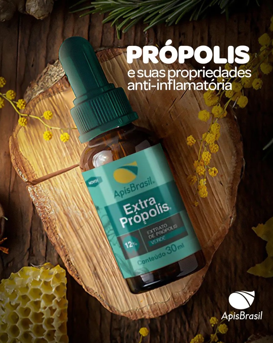 Extrato De Própolis Verde Premium 12% 30ml Apis Brasil - Delhi ...