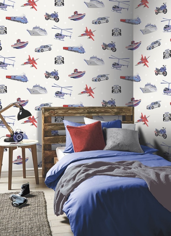 Papel de Parede Infantil IMAGINE FUN 2 696204 - Moldart Papel de Parede