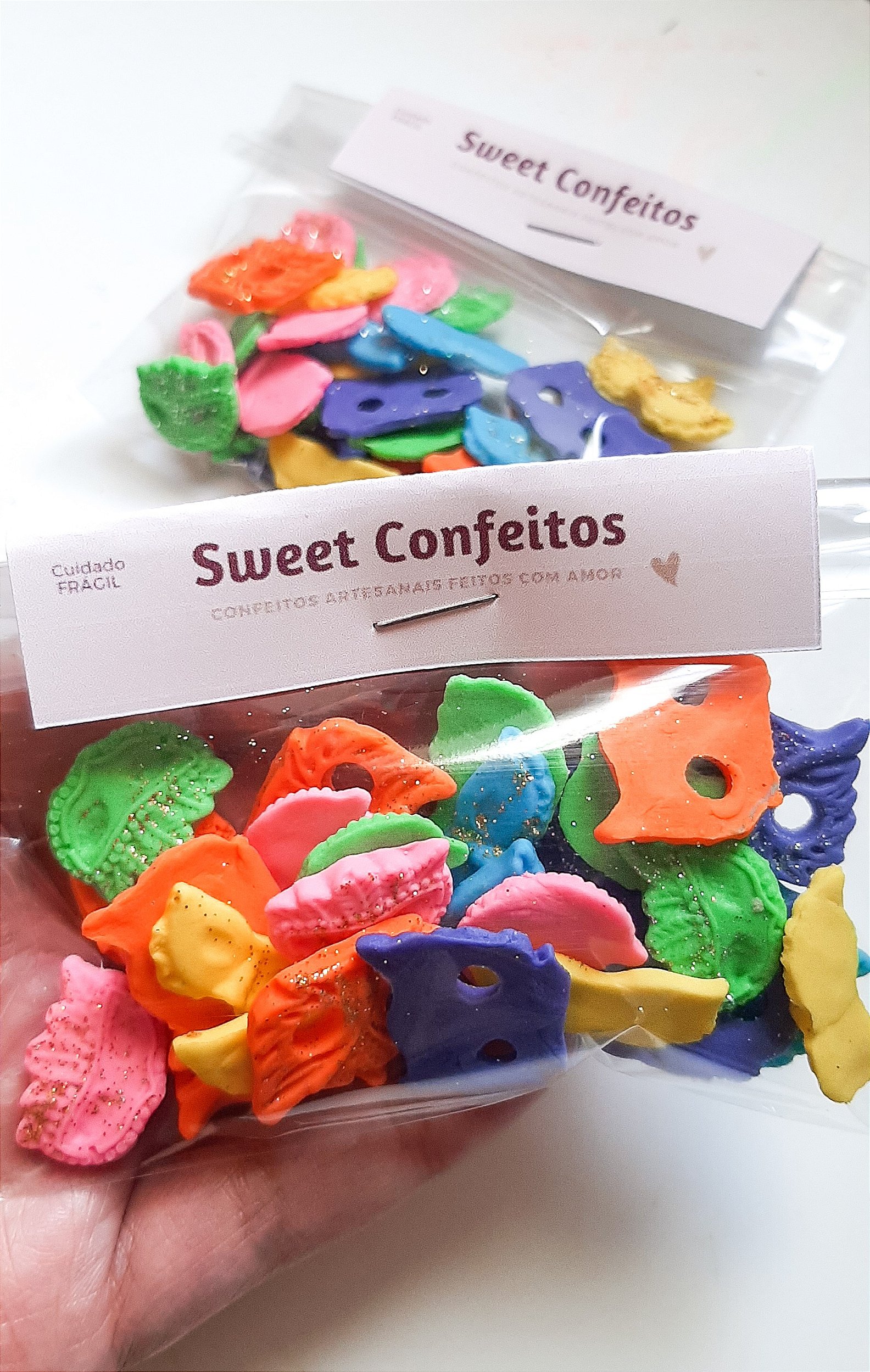 Mix de Confeitos Comestíveis Carnaval 30 unidades - Sweet Confeitos