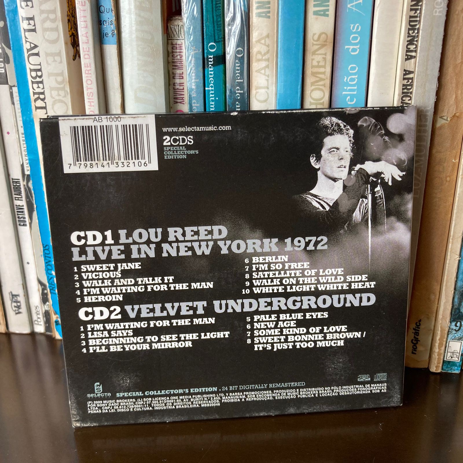 CD: Lou Reed - Live in New York 1972 & Velved Underground 1969 - Pouso ...