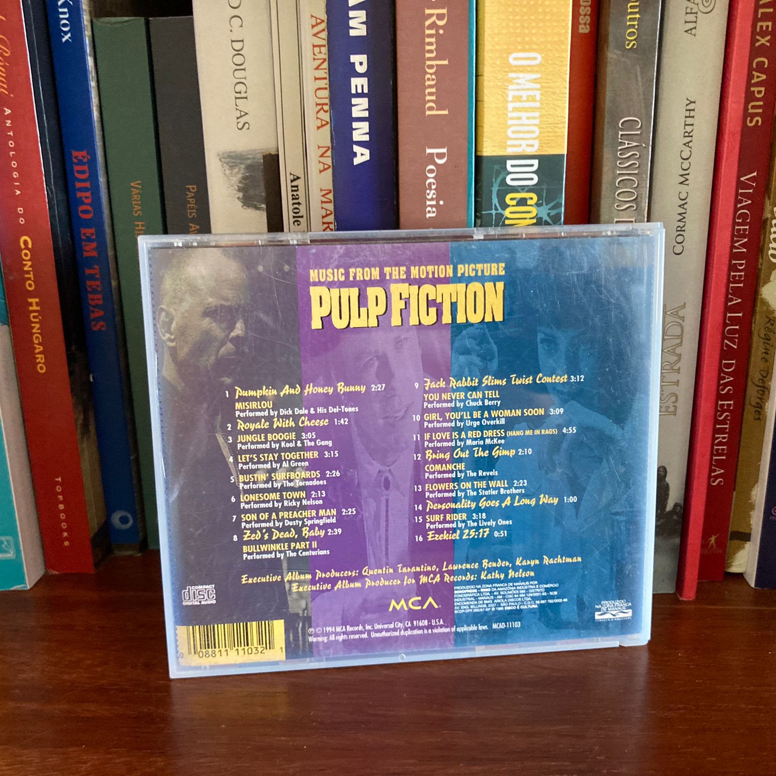 CD: Pulp Fiction, trilha sonora do filme - Usado - Pouso Cultural