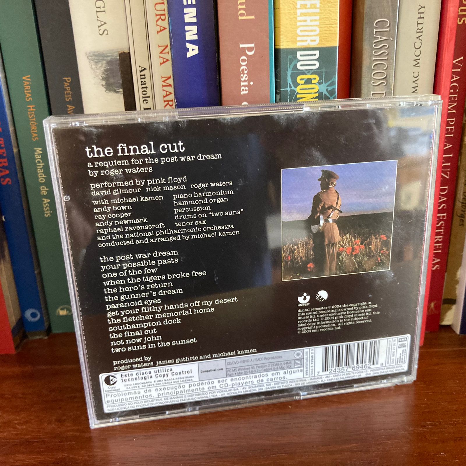 CD: Pink Floyd: The final cut - Usado - Pouso Cultural