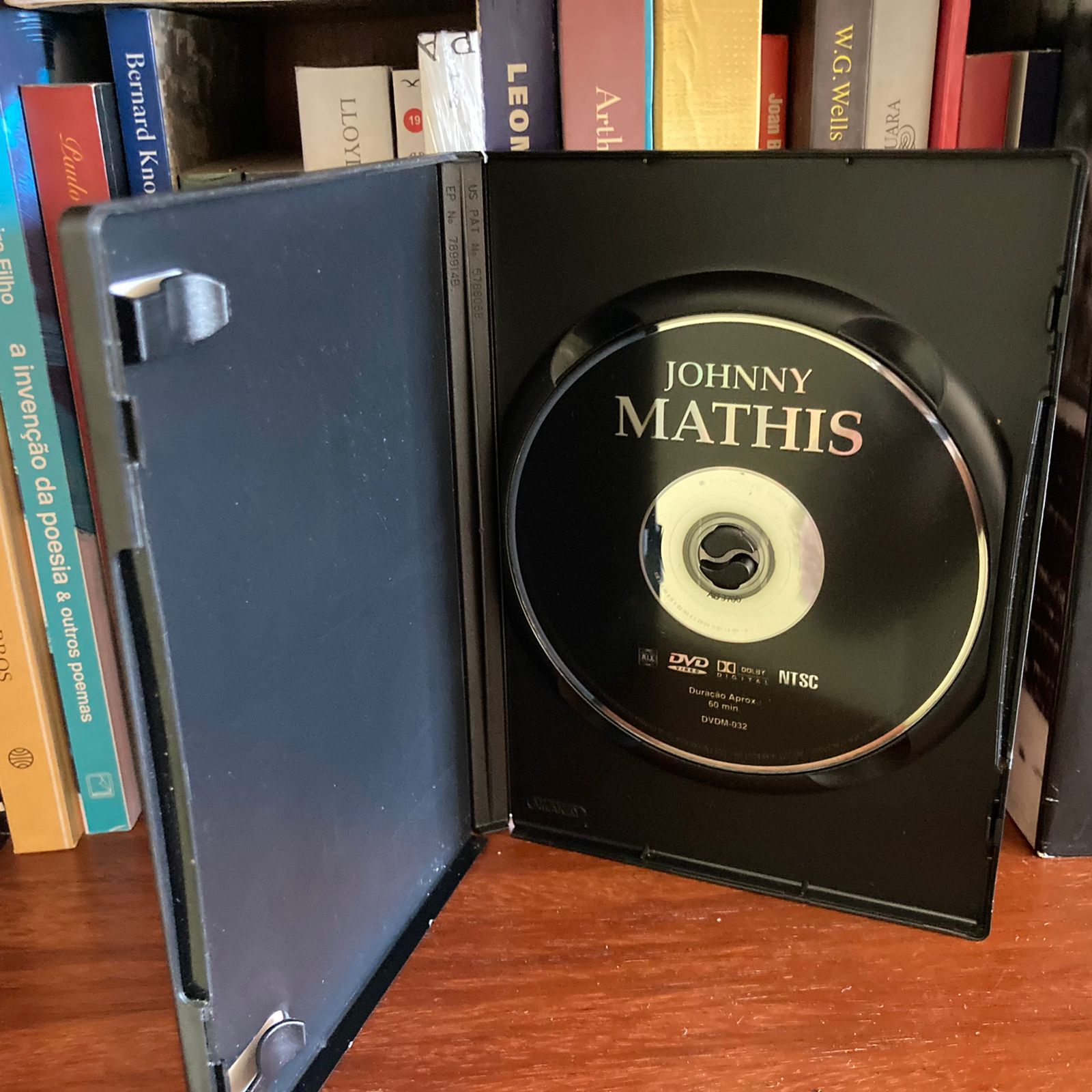 DVD: Johnny Mathis - Usado - Pouso Cultural
