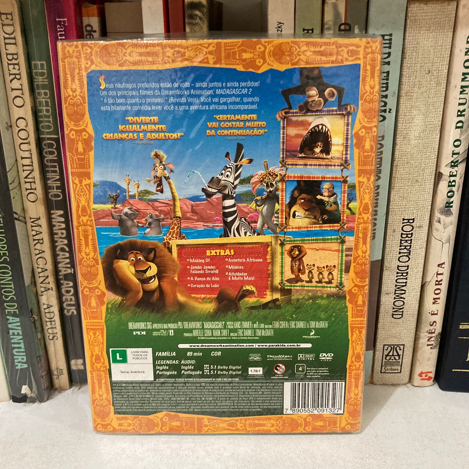 DVD: Madagascar 2 - Lacrado - Pouso Cultural