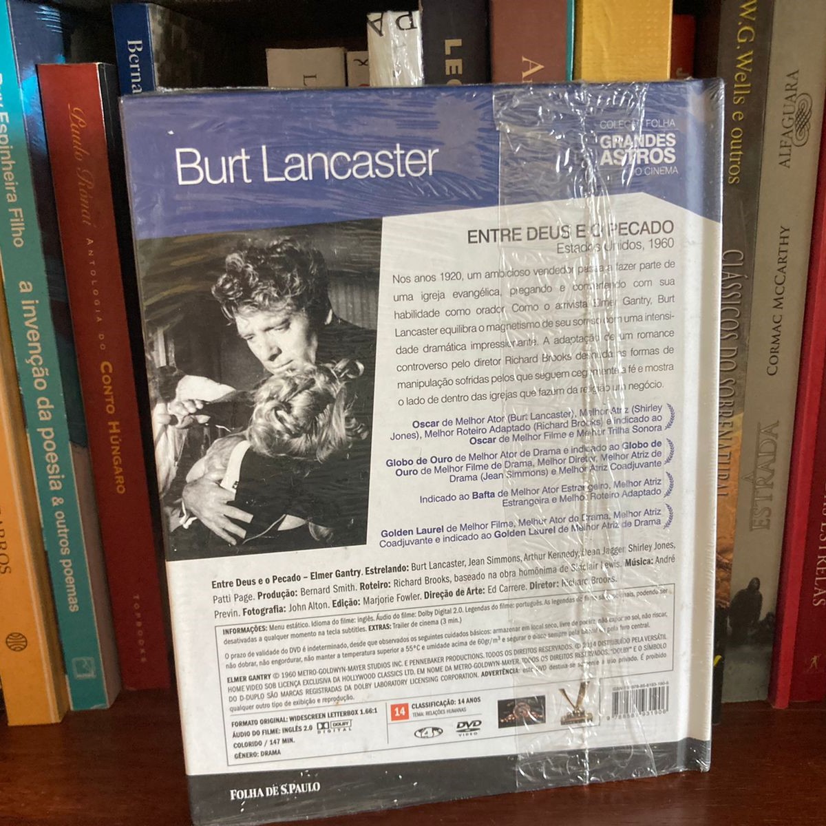 DVD: Burt Lancaster: Entre Deus e o pecado - Lacrado - Pouso Cultural