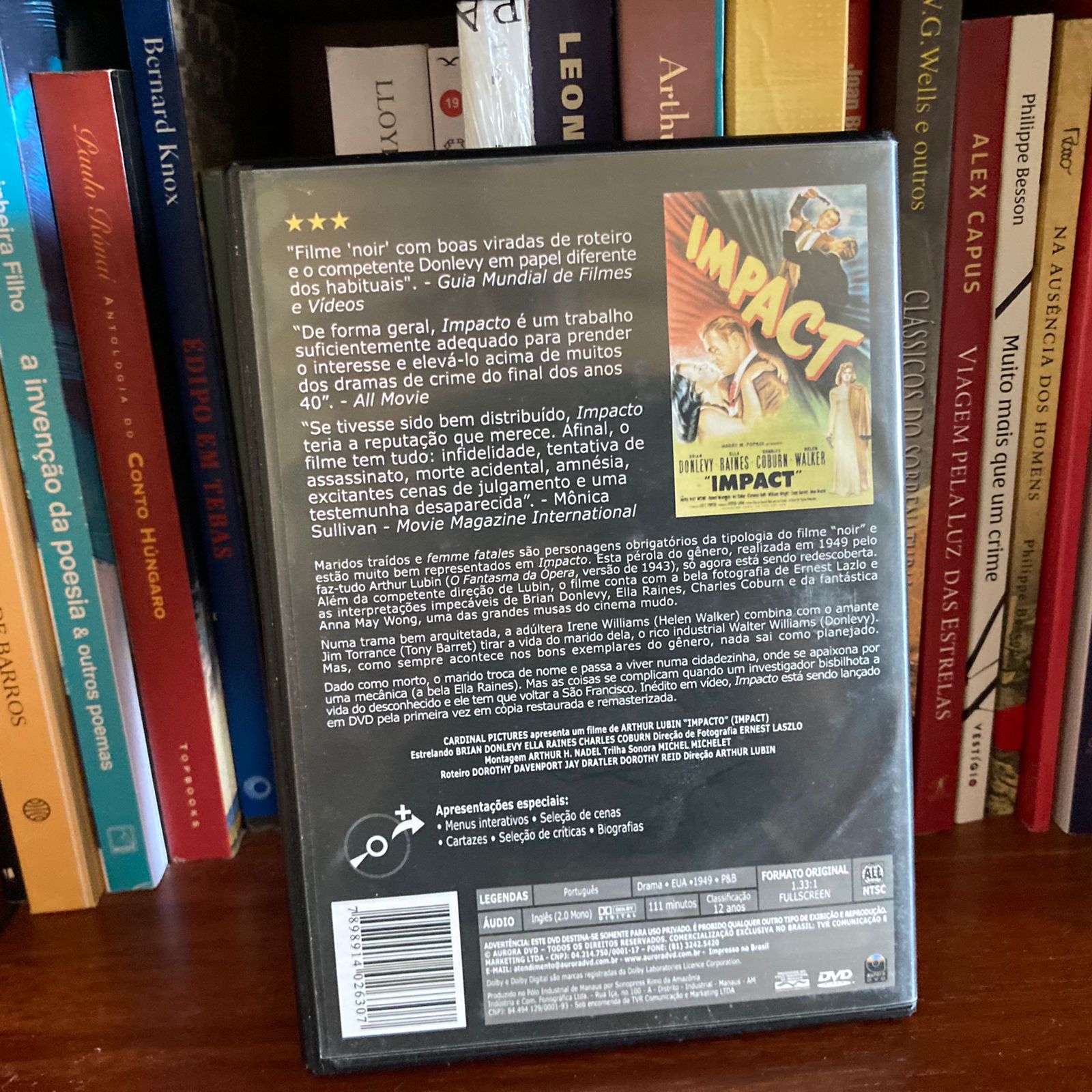DVD: Impacto - Usado - Pouso Cultural
