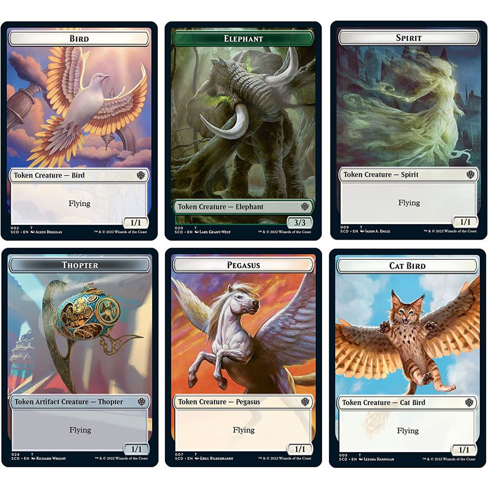 Magic The Gathering Deck Inicial de Commander: Primeiro Voo - Super ...