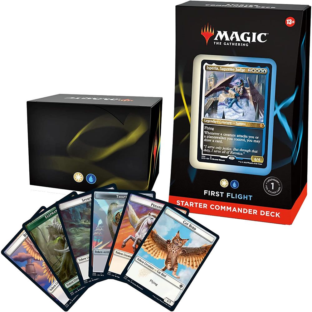 Magic The Gathering Deck Inicial de Commander: Primeiro Voo - Super ...