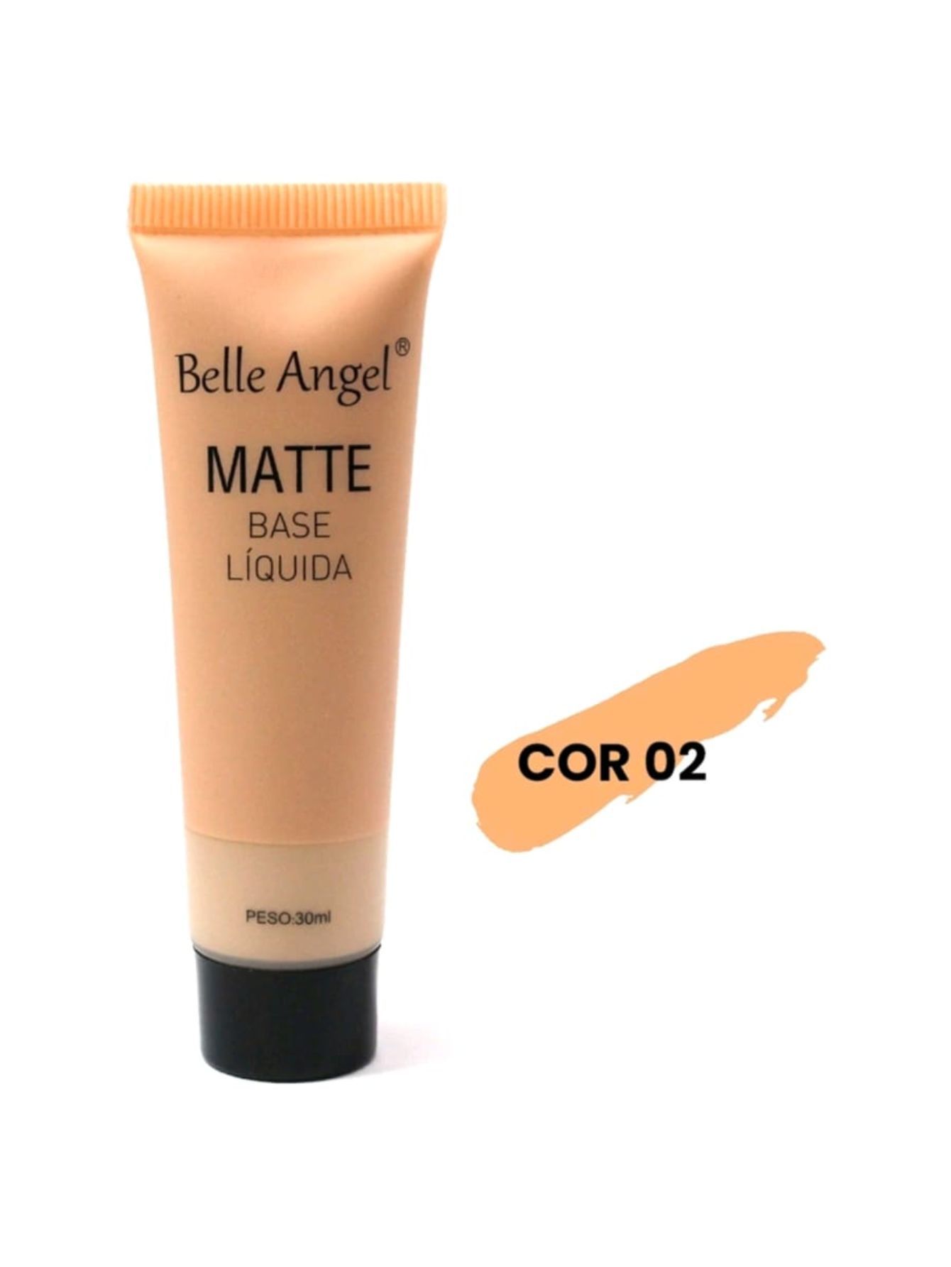 Base liquida matte Belle angel - TM Makeup