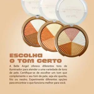 Iluminador skin shine Belle angel - TM Makeup