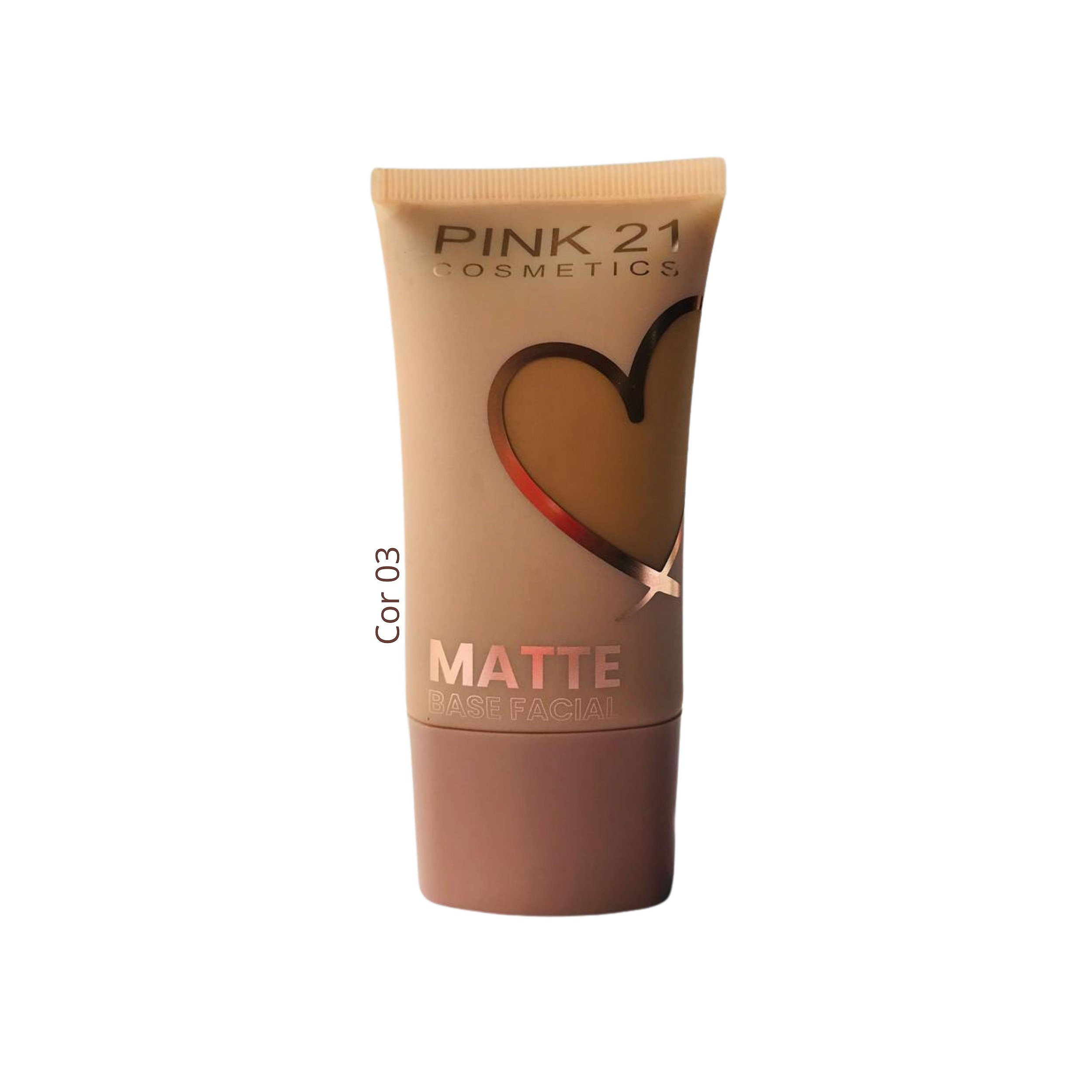 Base facial matte - Pink 21 - TM Makeup