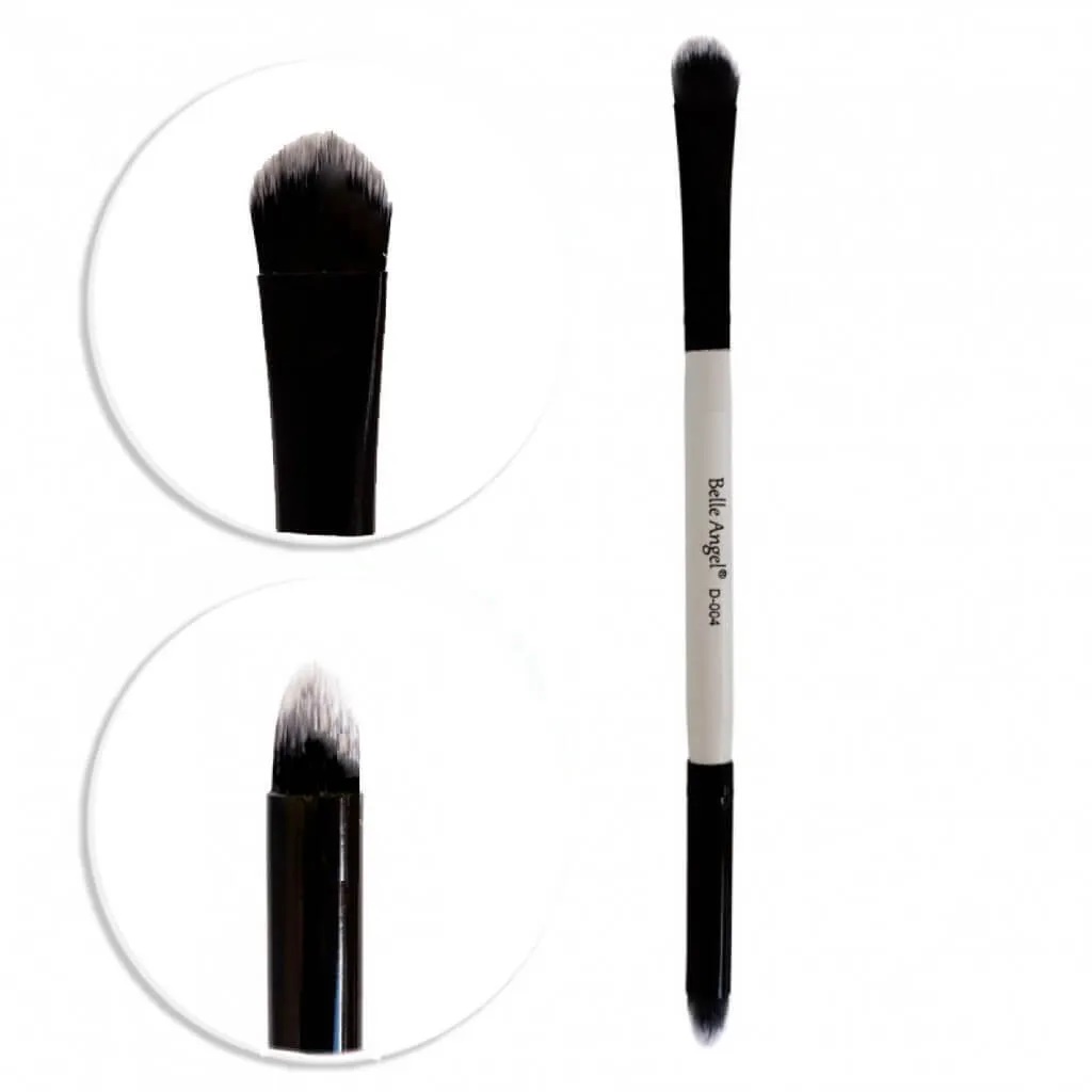 Pincel duo para maquiagem Belle angel - TM Makeup