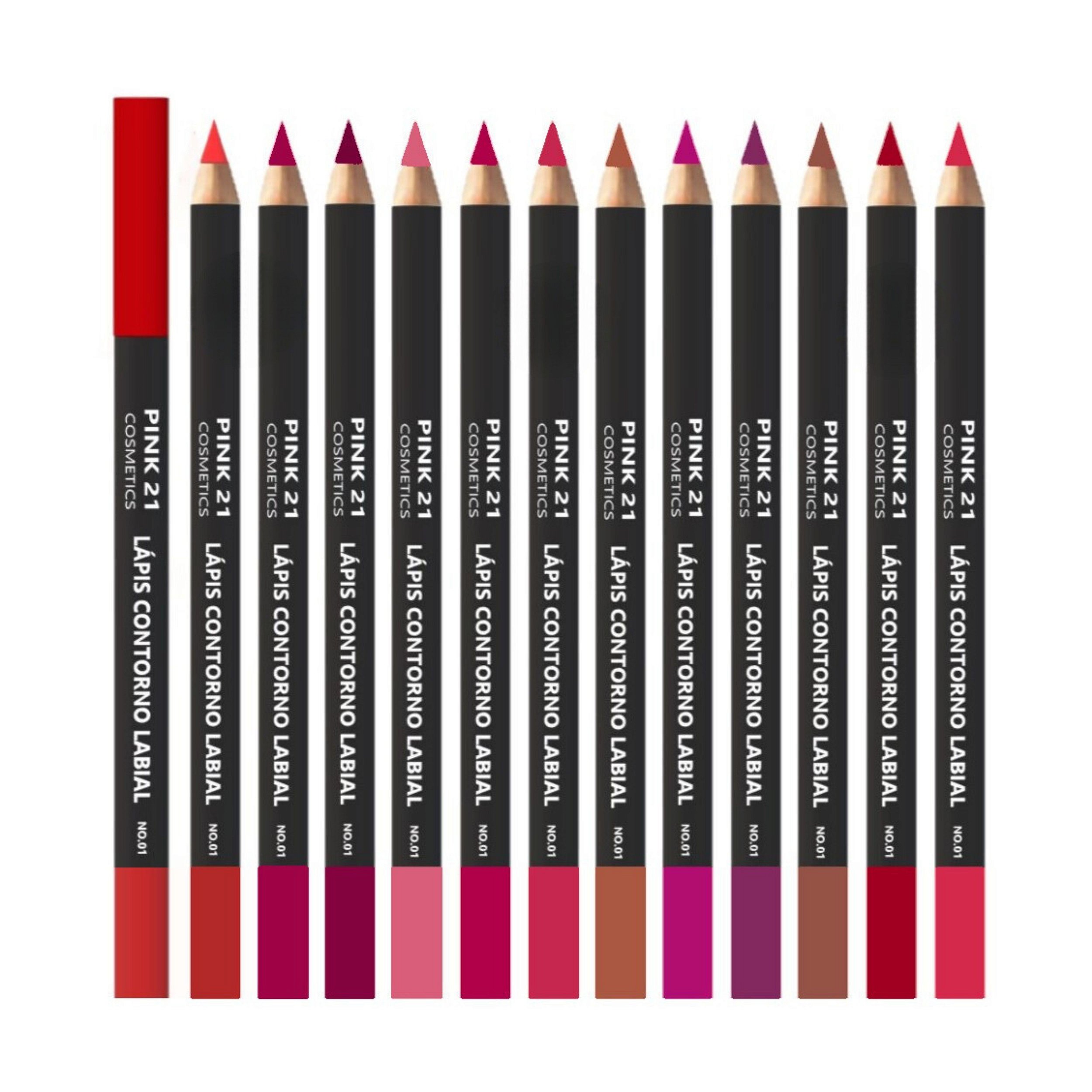 Lápis contorno labial Pink 21 - TM Makeup