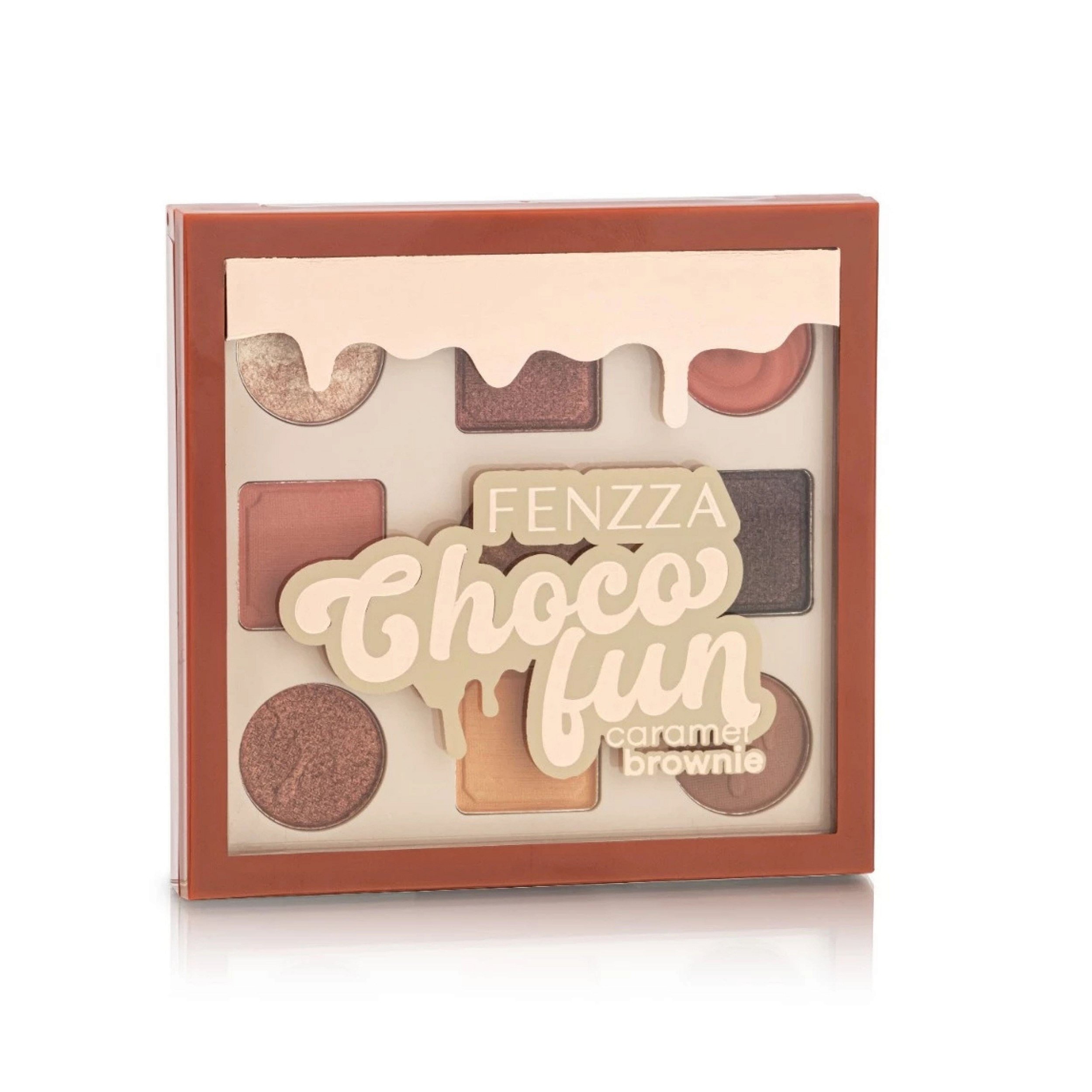 Paleta de sombras choco fun Fenzza - TM Makeup