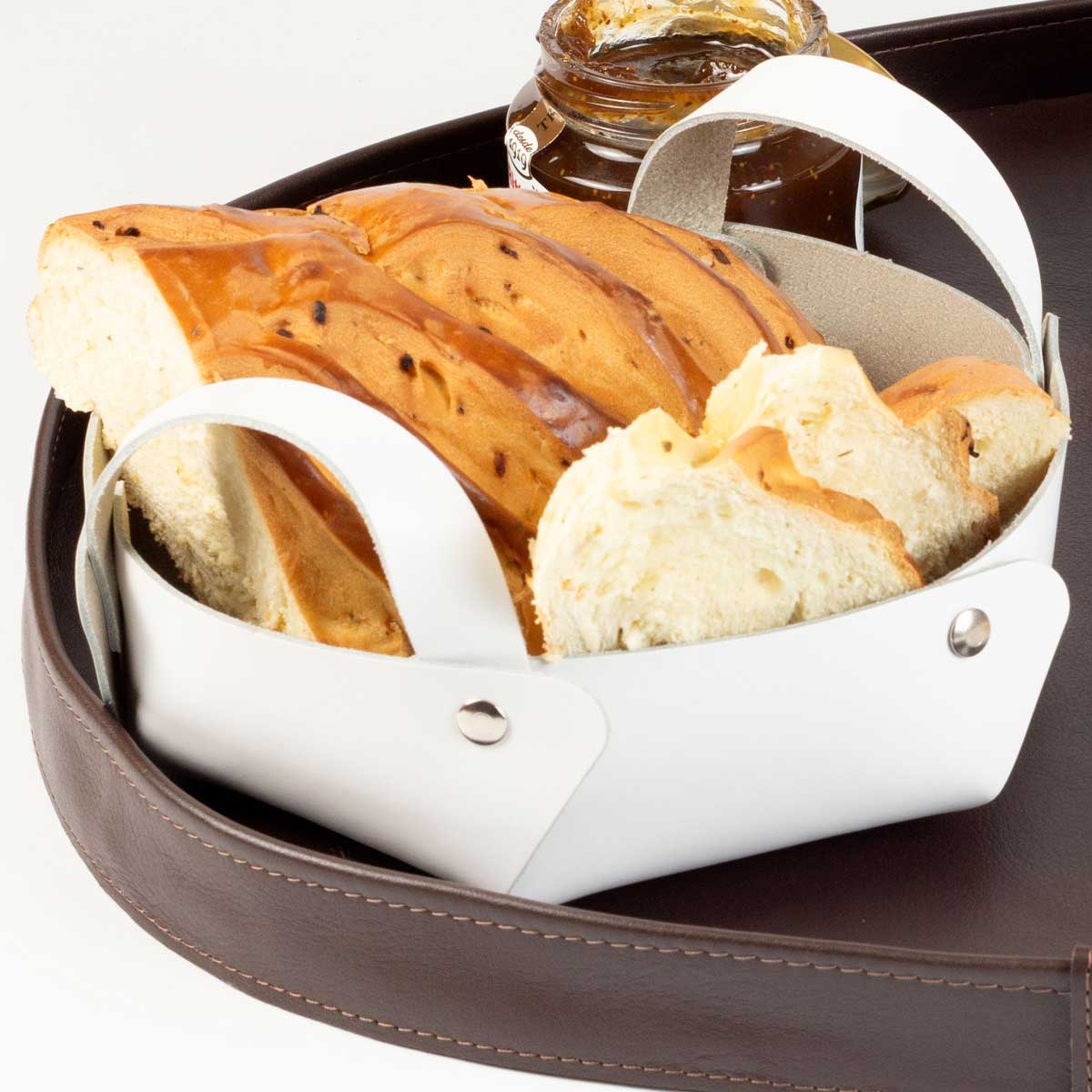 Organizador em Couro Legítimo | Porta-Objetos Premium para ambientes ...