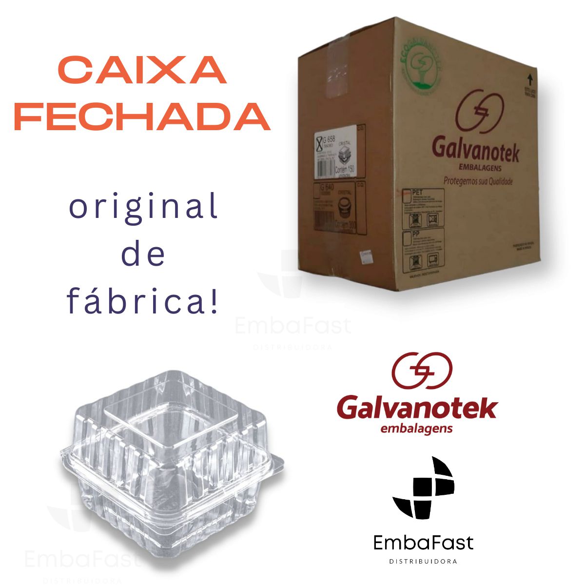 150 Embalagens Galvanotek G658 C/ Tampa Alta 500ml - EmbaFast Distribuidora