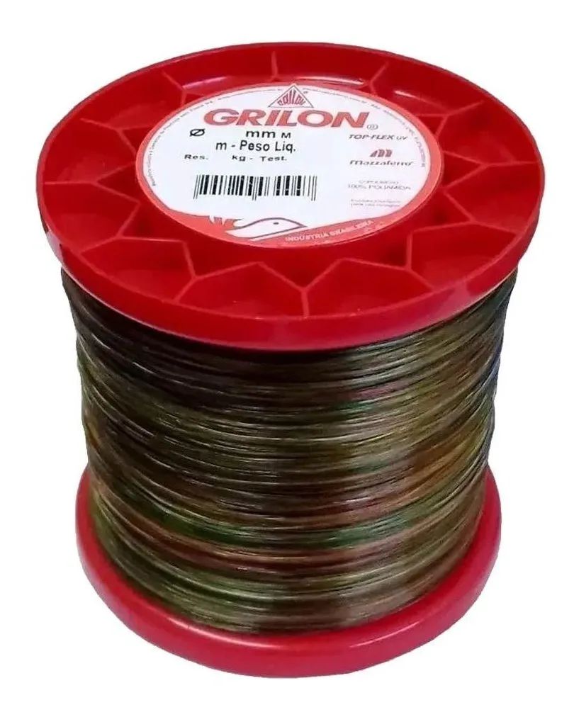 Linha Pesca Grilon Colorida Multicolor 0,30 0,35 0,40 0,45 0,50 0,60 ...