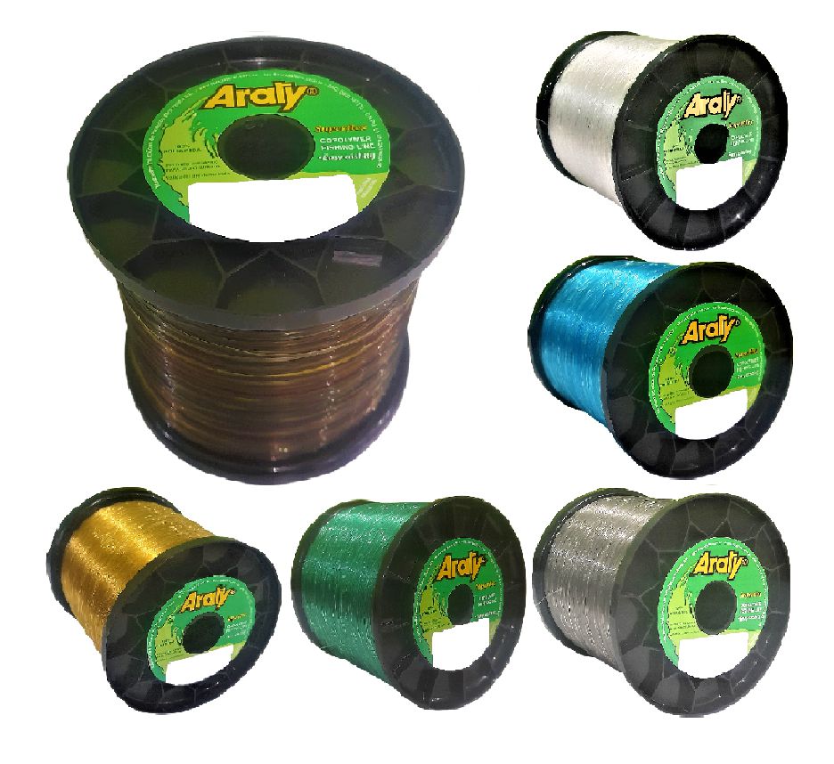 Linha Pesca Araty 500 Gramas Superflex 0,50 0,60 0,70 0,80 0,90 1,00 m ...