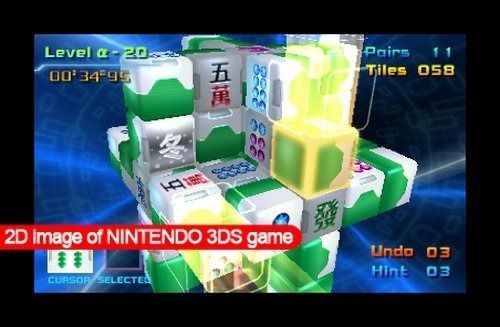 Mahjong Cub 3D - Nintendo 3DS - Carvalho Games