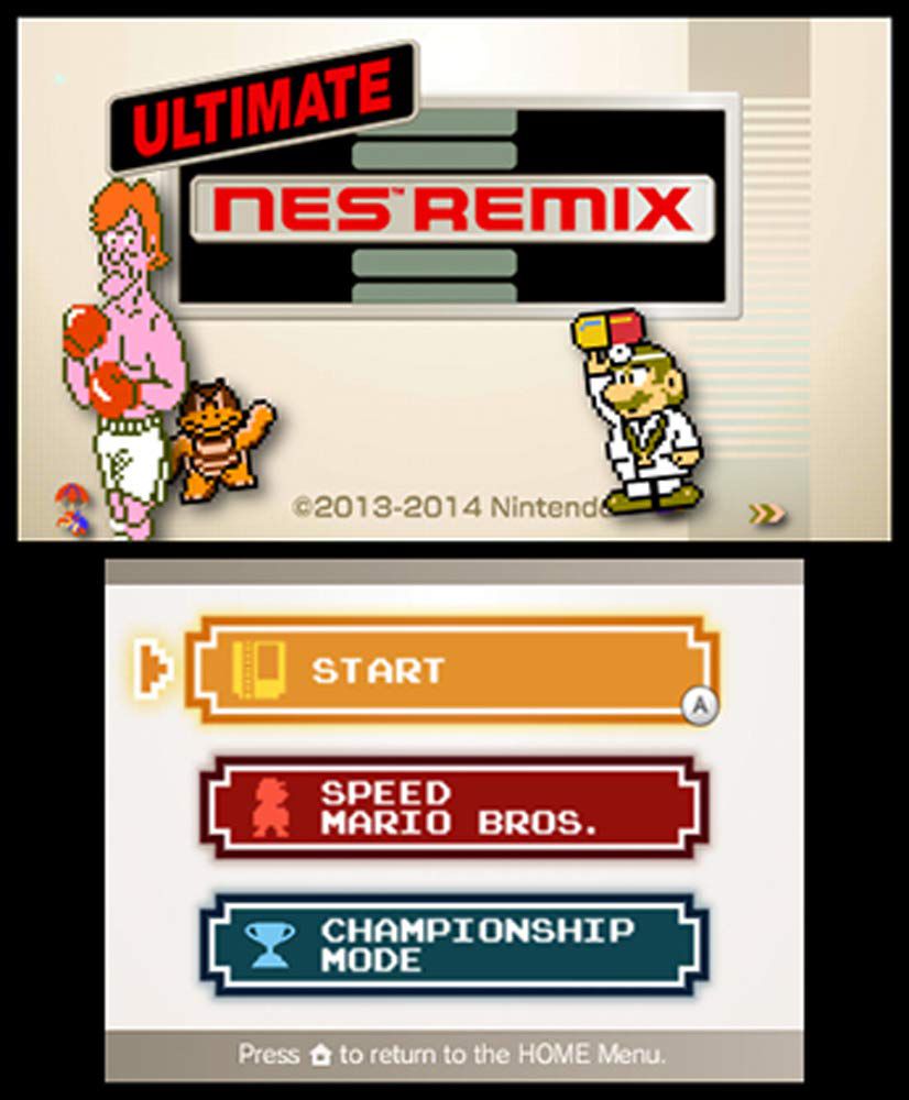 Ultimate NES Remix - Nintendo 3DS - Carvalho Games