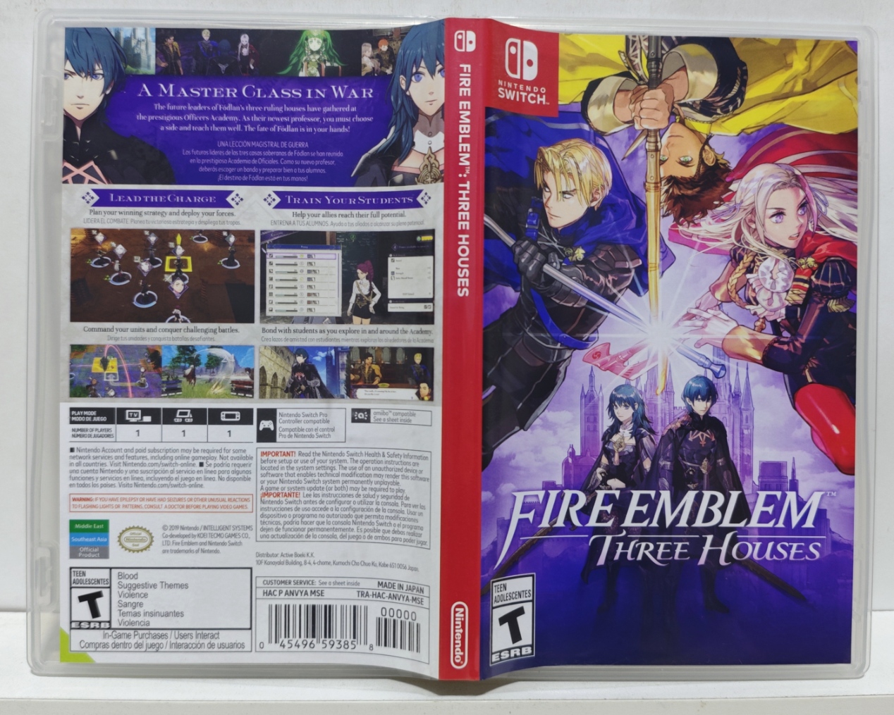 Fire Emblem Three Houses - Nintendo Switch - Semi-Novo - Carvalho Games