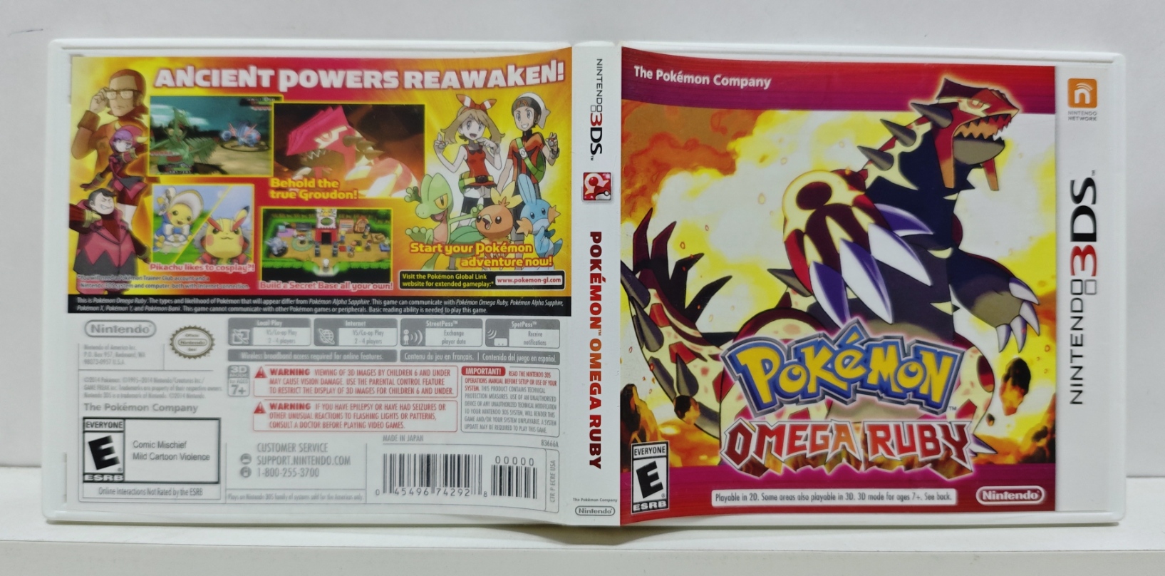 Pokemon Omega Ruby - Nintendo 3DS - Semi-Novo - Carvalho Games