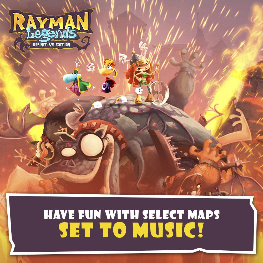 Rayman Legends Definitive Edition - Nintendo Switch - Carvalho Games