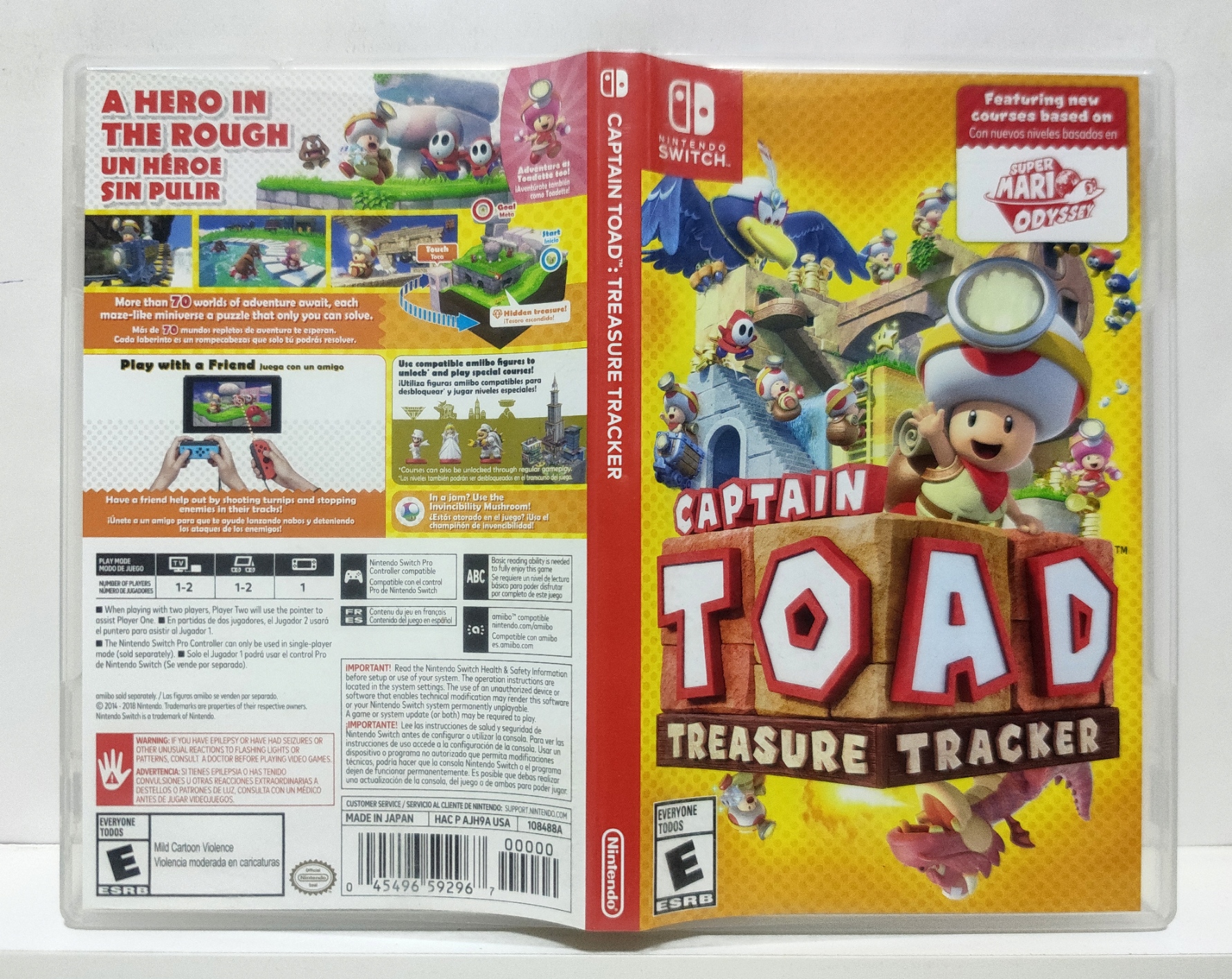 Captain Toad Treasure Tracker - Nintendo Switch - Semi-Novo - Carvalho ...