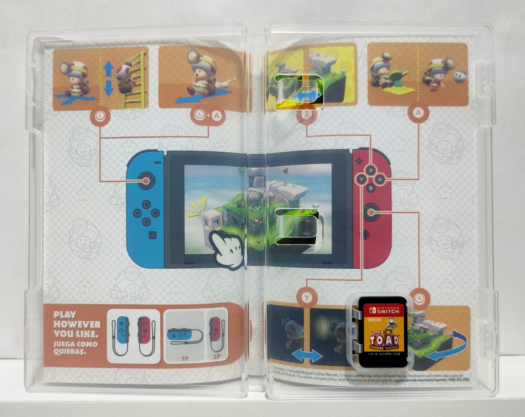 Captain Toad Treasure Tracker - Nintendo Switch - Semi-Novo - Carvalho ...