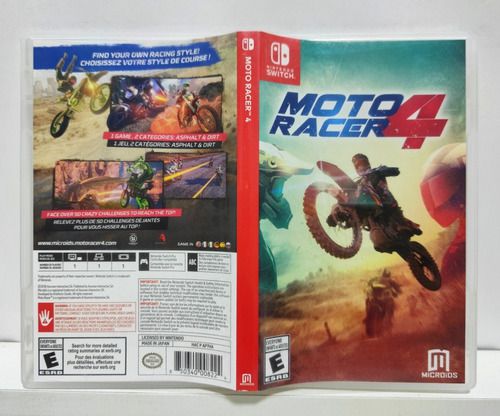 Moto Racer 4 - Nintendo Switch - Semi-Novo - Carvalho Games