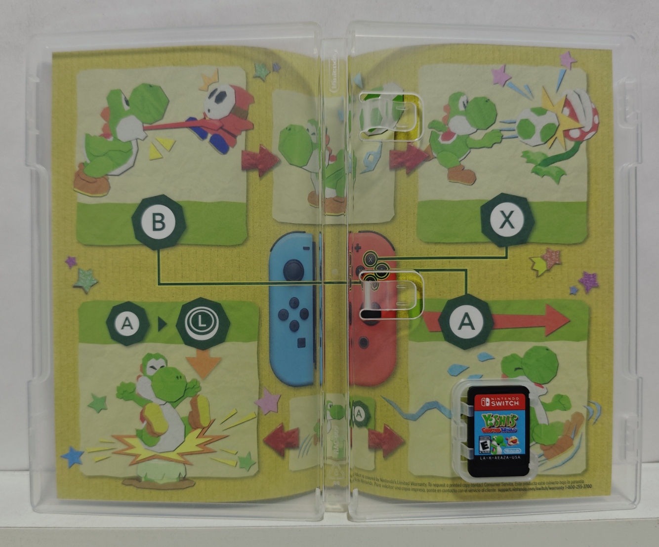 Yoshi's Crafted World - Nintendo Switch - Semi-Novo - Carvalho Games