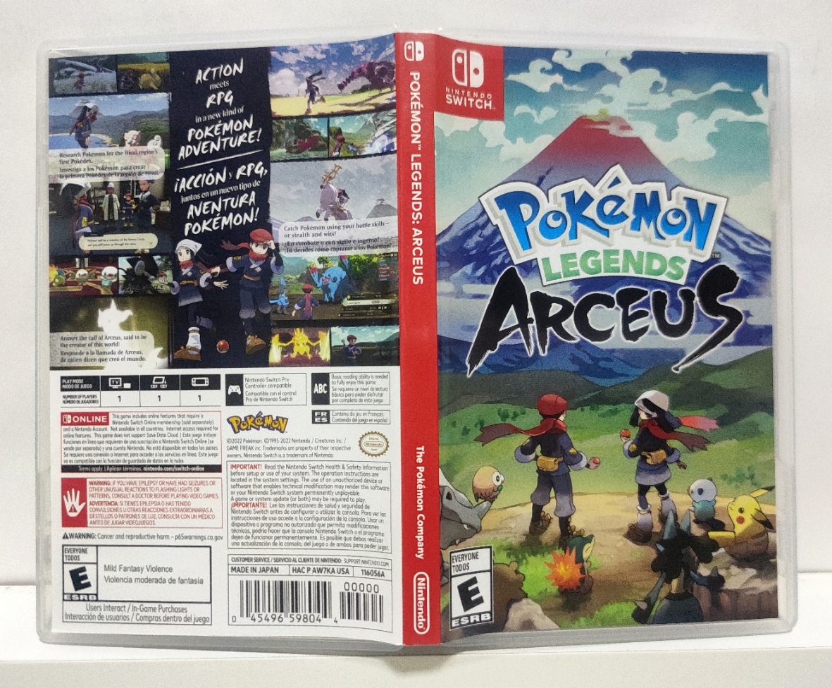 Pokémon Legends Arceus - Nintendo Switch - Semi-Novo - Carvalho Games