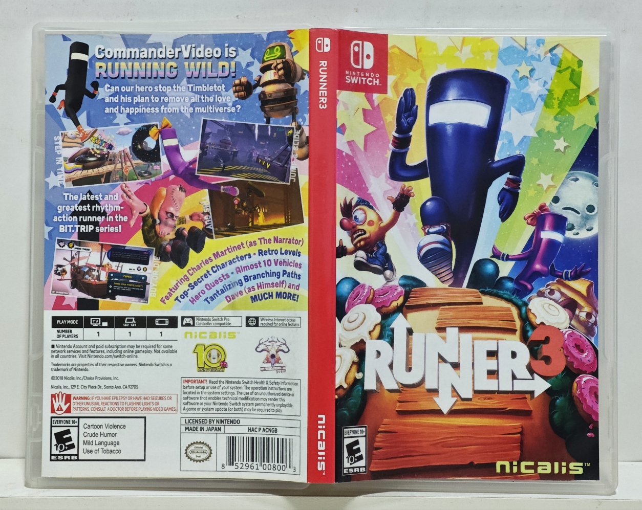Runner 3 - Nintendo Switch - Semi-Novo - Carvalho Games