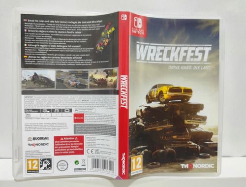 Wreckfest - Nintendo Switch - Semi-Novo - Carvalho Games
