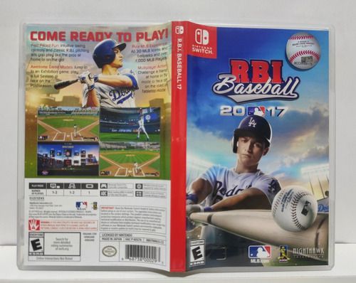 RBI Baseball 17 - Nintendo Switch - Semi-Novo - Carvalho Games