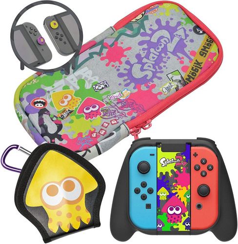Splat Pack Deluxe Splatoon 2 Kit Case - Nintendo Switch - Carvalho Games