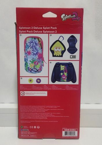 Splat Pack Deluxe Splatoon 2 Kit Case - Nintendo Switch - Carvalho Games