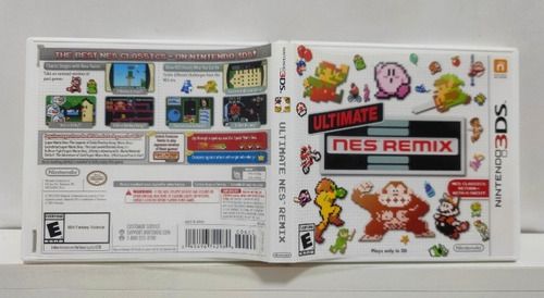 Ultimate Nes Remix - Nintendo 3DS - Semi-Novo - Carvalho Games